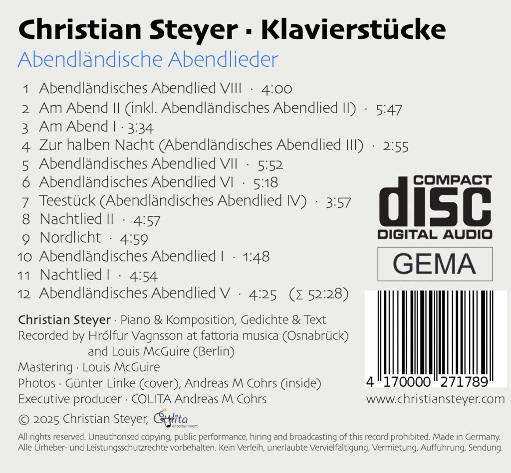 Termine & Tickets – Christian Steyer